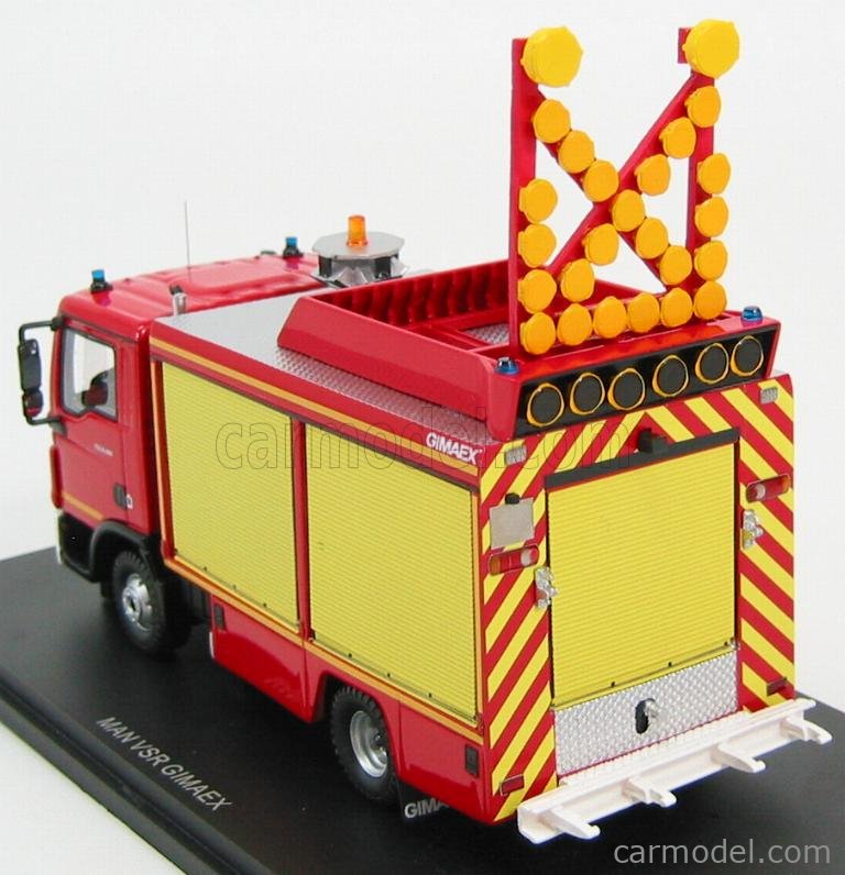 ALERTE ALERTE0015 Scale 1/43 | MAN TGL8.180 VSR GIMAEX TRUCK SAPEURS ...