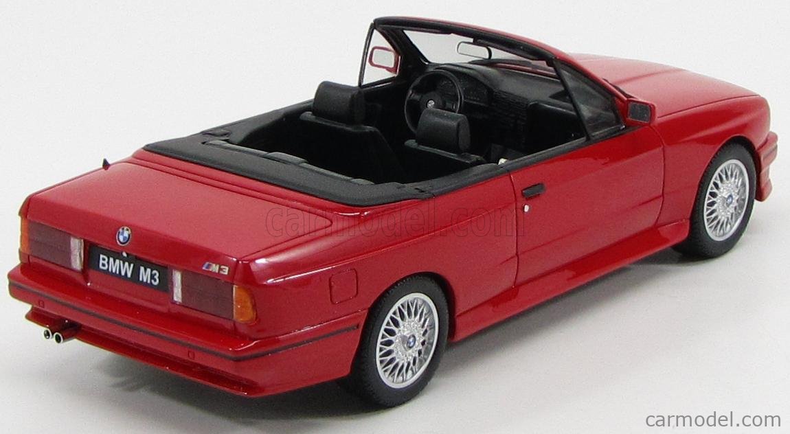 OTTO-MOBILE OT077 Scale 1/18 | BMW 3-SERIES M3 E30 CABRIOLET 1984 RED