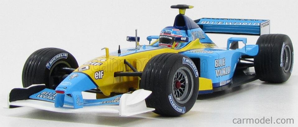 UNIVERSAL HOBBIES UH2194 Escala 1/18 | RENAULT F1 R22 N 14 2002 J ...