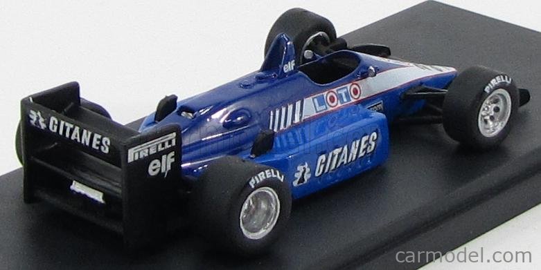 CP-MODEL 029/25 Масштаб 1/43 | LIGIER F1 JS27 N 25 1986 R.ARNOUX BLUE WHITE
