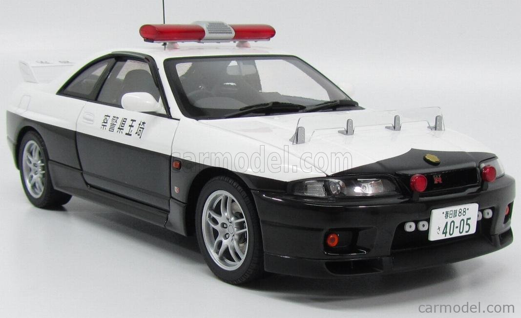 AUTOART 77327 Scala 1/18 | NISSAN SKYLINE GT-R (R33) JAPANESE POLICE ...
