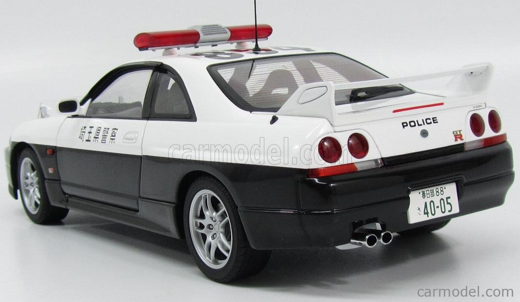 AUTOART 77327 Scala 1/18 | NISSAN SKYLINE GT-R (R33) JAPANESE POLICE ...