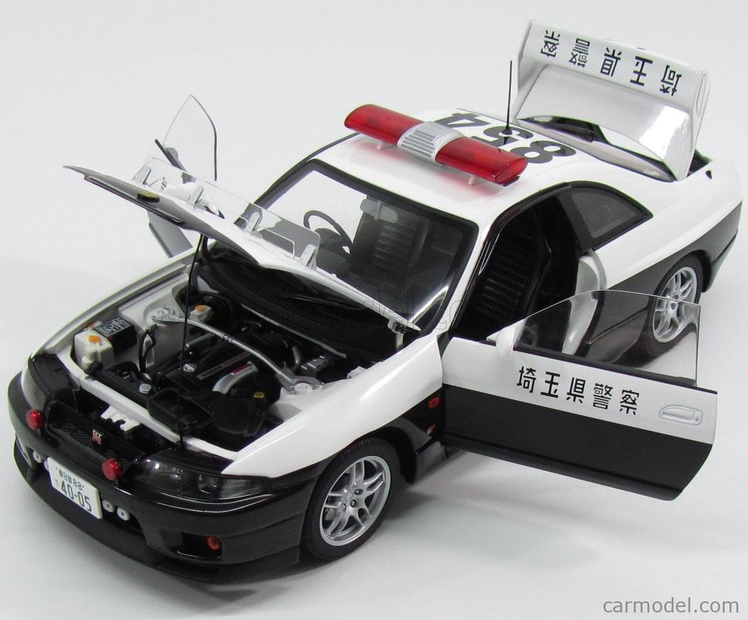 AUTOART 77327 Масштаб 1/18 | NISSAN SKYLINE GT-R (R33) JAPANESE POLICE ...