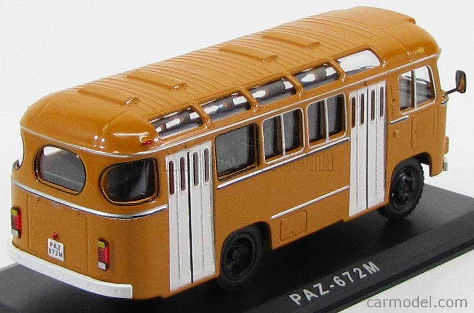 CLASSICBUS CB030009 Scale 1/43 | PAZ 672M AUTOBUS 1982 OCHRE WHITE