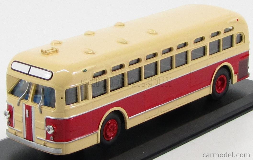 CLASSICBUS CB030009Z154 Escala 1/43 | ZIS 154 AUTOBUS 1976 CREAM RED