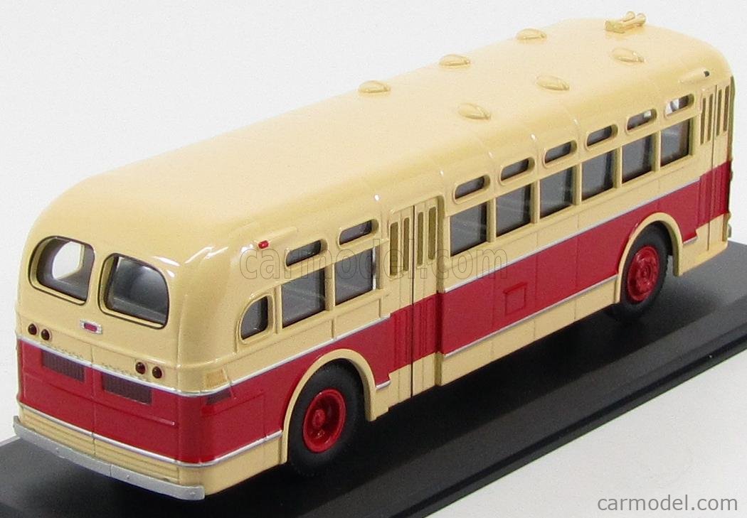 CLASSICBUS CB030009Z154 Масштаб 1/43 | ZIS 154 AUTOBUS 1976 CREAM RED