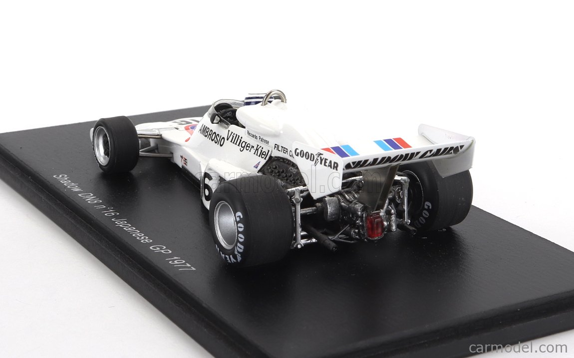 SPARK-MODEL S1691 Scale 1/43 | SHADOW F1 DN8 N 16 JAPAN GP 1977 ...