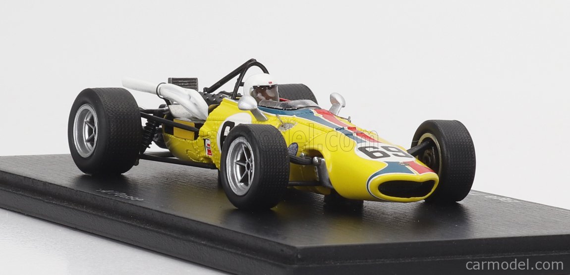 SPARK-MODEL S1820 Echelle 1/43 | EAGLE F1 T1F N 69 CANADIAN GP 1969 AL ...