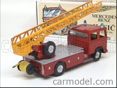 KOVAP TIN-LATTA KV0622 Масштаб 1/43 | MERCEDES BENZ TRUCK LADDER FIRE ...