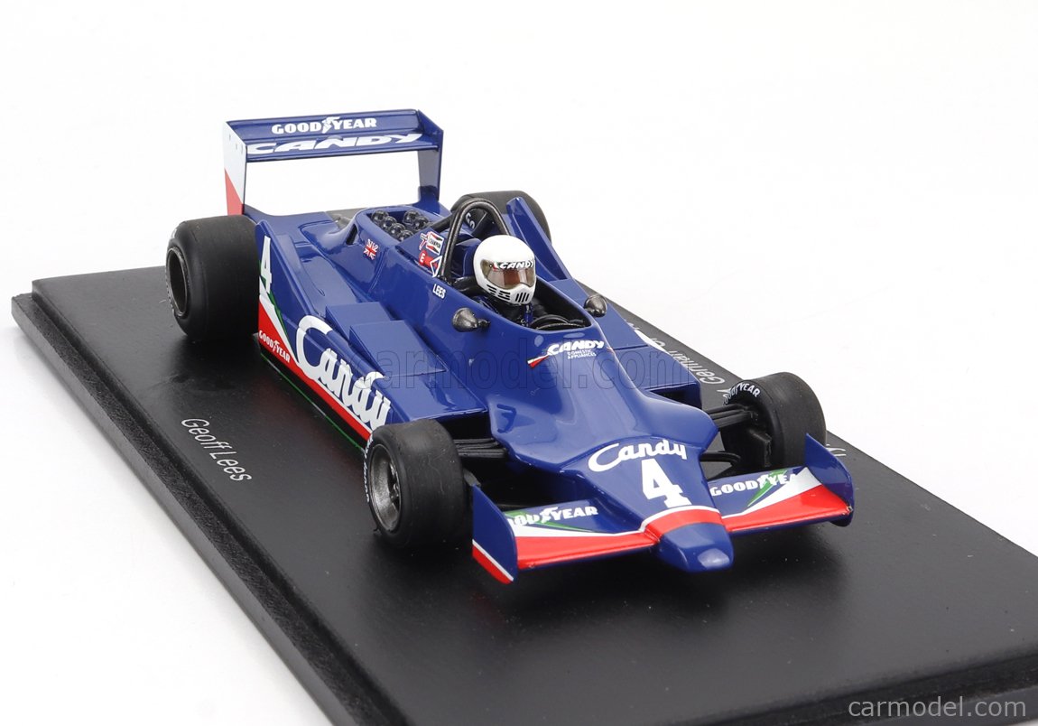 SPARK-MODEL S1736 Scale 1/43 | TYRRELL F1 009 N 4 GERMAN GP 1979 GEOFF ...