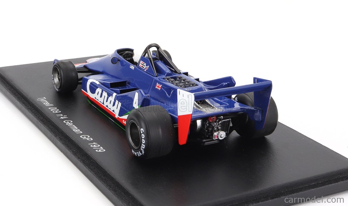 SPARK-MODEL S1736 Scale 1/43 | TYRRELL F1 009 N 4 GERMAN GP 1979 GEOFF ...