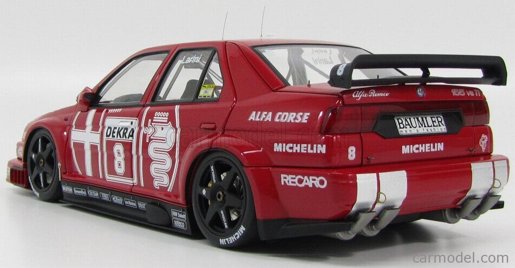 HPI-RACING HPI8615 Scale 1/18 | ALFA ROMEO 155V6 TI N 8 DTM WINNER ...