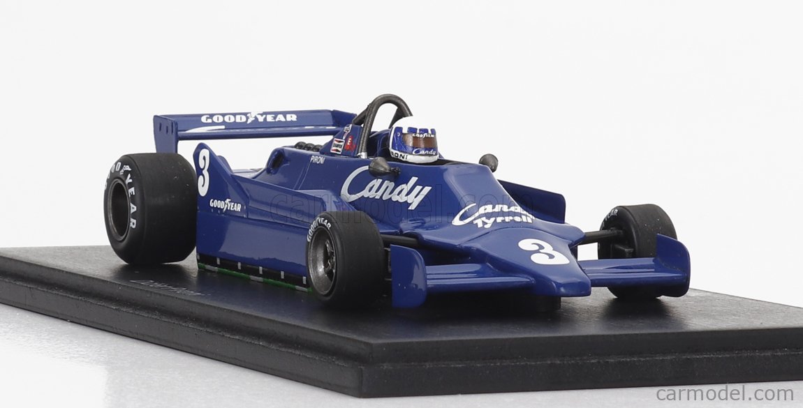 SPARK-MODEL S1734 Echelle 1/43 | TYRRELL F1 009 N 3 3rd BELGIUM GP 1979 ...