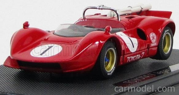 EBBRO EB44701 Scale 1/43 | TOYOTA TOYOTA-7 N 1 GP JAPAN 1968 RED