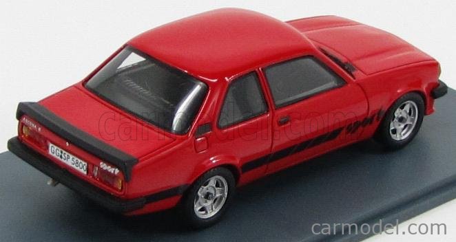 NEO SCALE MODELS NEO45800 Scale 1/43 | OPEL ASCONA B SPORT 1980 RED BLACK