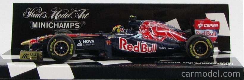 MINICHAMPS 410110019 Scale 1/43 | TORO ROSSO F1 STR6 N 19 2011 JAIME ...