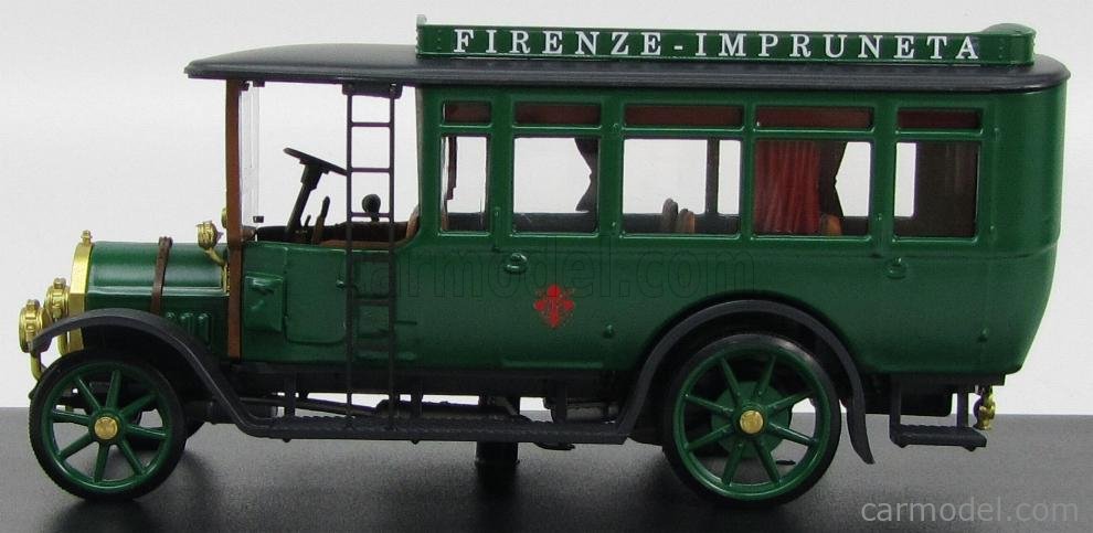 RIO-MODELS 4361 Scale 1/43 | FIAT 18BL AUTOBUS FIRENZE - IMPRUNETA 1915 ...