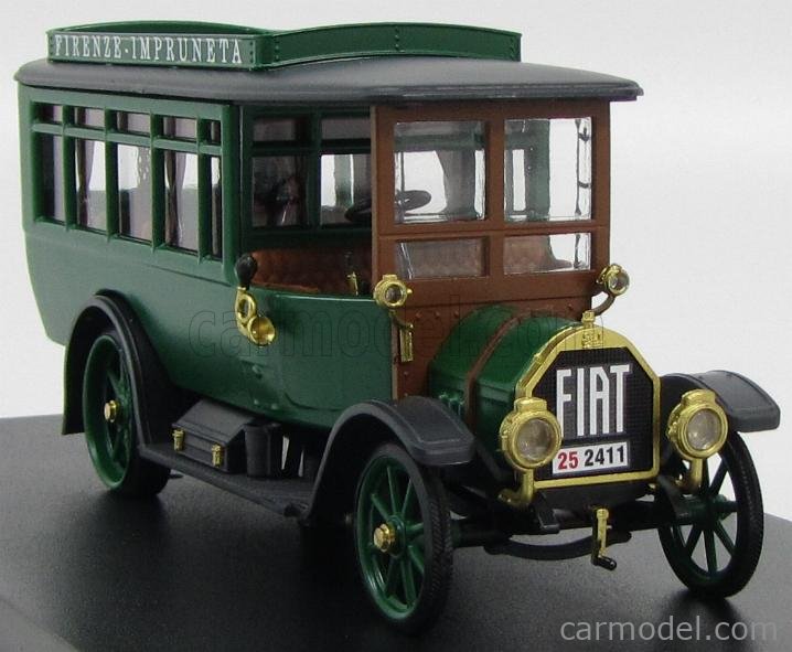 RIO-MODELS 4361 Scale 1/43 | FIAT 18BL AUTOBUS FIRENZE - IMPRUNETA 1915 ...