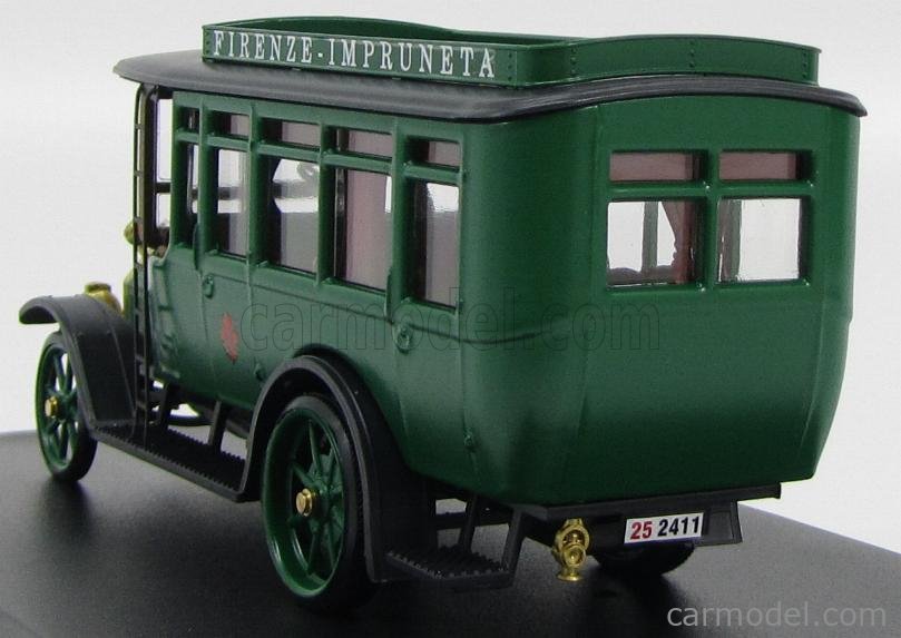 RIO-MODELS 4361 Scale 1/43 | FIAT 18BL AUTOBUS FIRENZE - IMPRUNETA 1915 ...