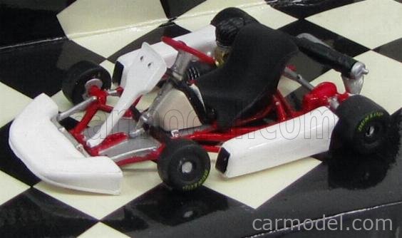 MINICHAMPS 430090000 Scale 1/43 | KARTING GO KART 2009 WHITE RED
