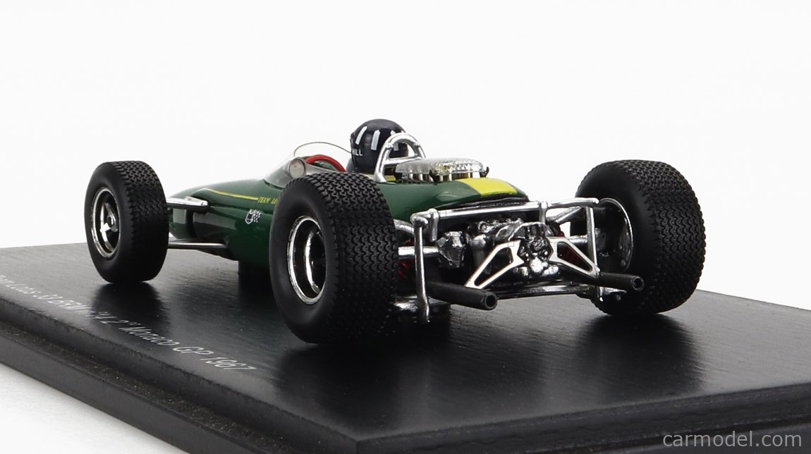 SPARK-MODEL S1852 Scale 1/43 | LOTUS F1 33 BRM N 14 2nd MONACO GP 1967 ...