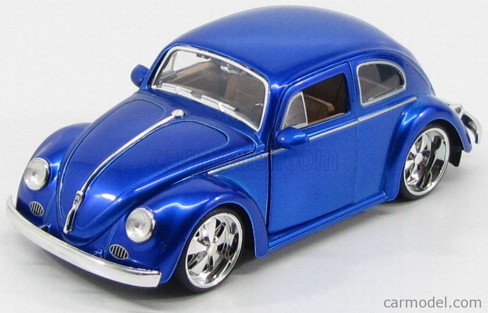 JADA 92358BL Scale 1/24 | VOLKSWAGEN BEETLE KUSTOM 1959 BLUE MET