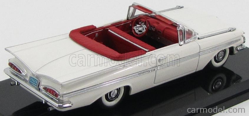 VITESSE 36227 Scale 1/43 | CHEVROLET IMPALA CABRIOLET OPEN 1959 WHITE