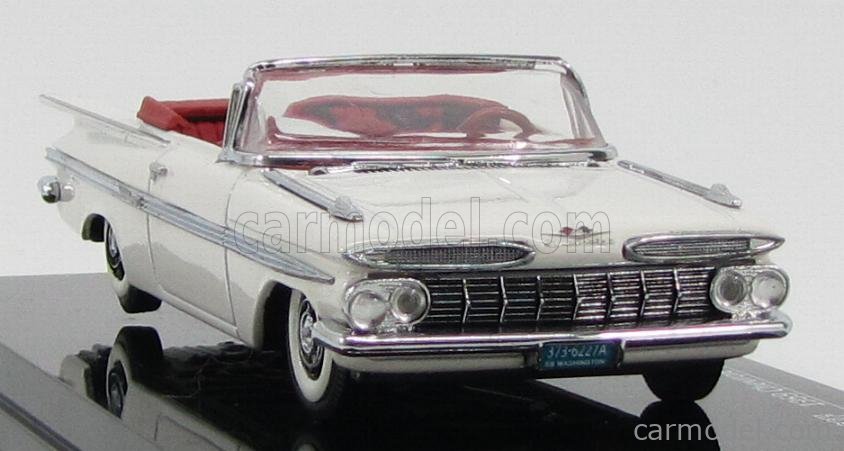 VITESSE 36227 Scale 1/43 | CHEVROLET IMPALA CABRIOLET OPEN 1959 WHITE