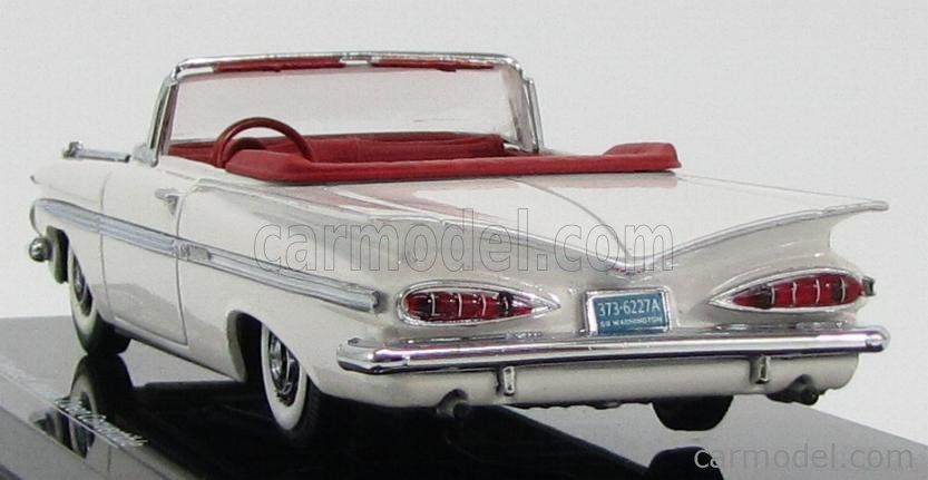 VITESSE 36227 Masstab: 1/43 | CHEVROLET IMPALA CABRIOLET OPEN 1959 WHITE