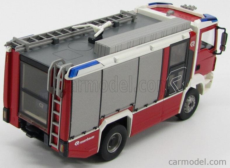 WIKING 7331 Масштаб 1/43 | MAN 16T TRUCK FIRE ENGINE 2003 RED WHITE GREY