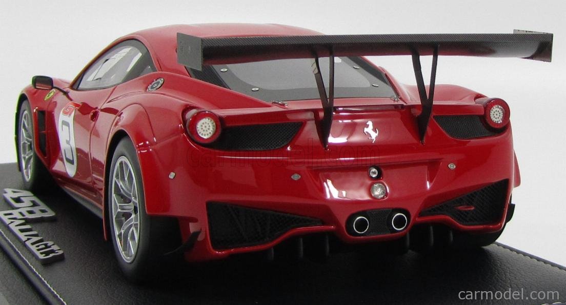 BBR-MODELS P1828 Echelle 1/18 | FERRARI 458 ITALIA 8C GT3 N 3 2011 ...