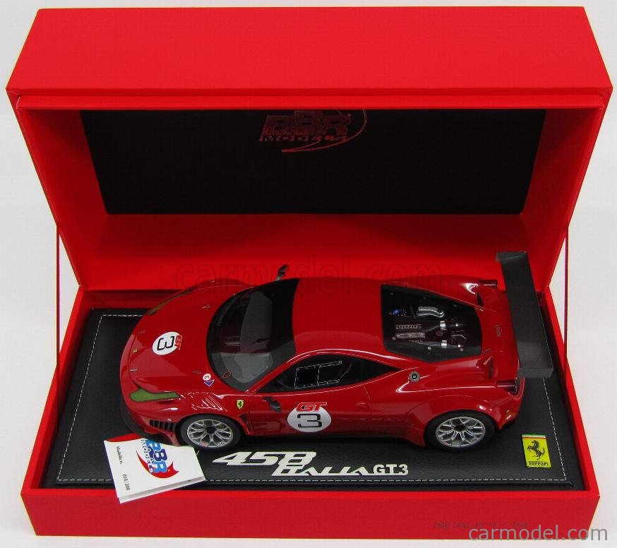 BBR-MODELS P1828 Echelle 1/18 | FERRARI 458 ITALIA 8C GT3 N 3 2011 ...