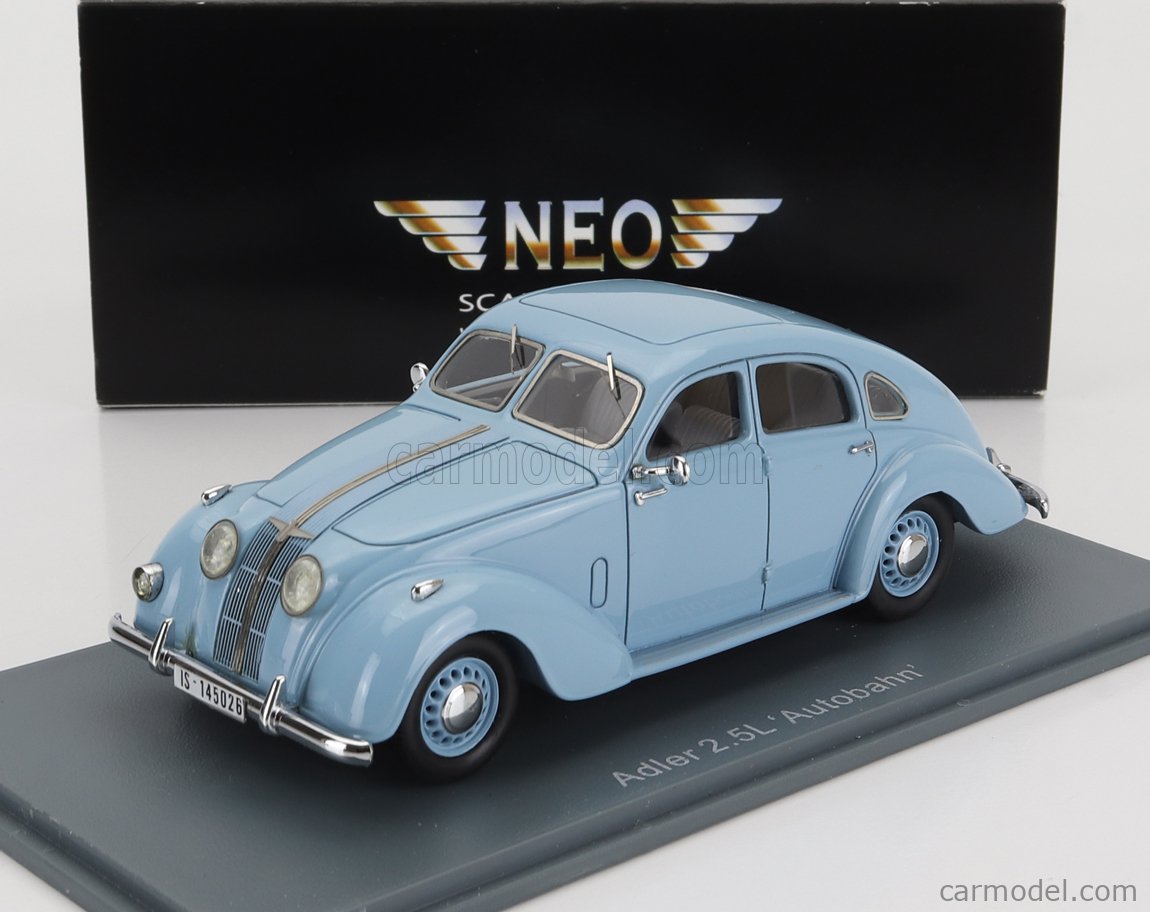 NEO SCALE MODELS NEO45026 Scala 1/43 | ADLER 2.5L AUTOBAHN 1937 LIGHT BLUE