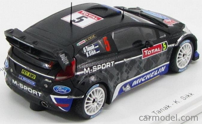 SPARK-MODEL S3341 Scale 1/43 | FORD ENGLAND FIESTA RS WRC N 5 8th RALLY ...