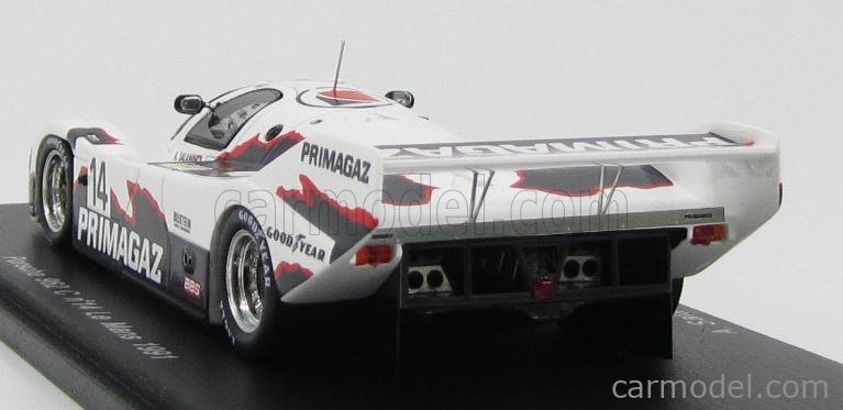 SPARK-MODEL S3412 Escala 1/43 | PORSCHE 962C TEAM SALAMIN PRIMAGAZ N 14 27th 24h LE MANS 1991 A ...