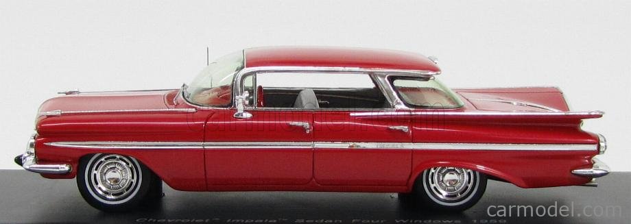 SPARK-MODEL S2903 Scale 1/43 | CHEVROLET IMPALA SEDAN SIX WINDOWS 1959 ...