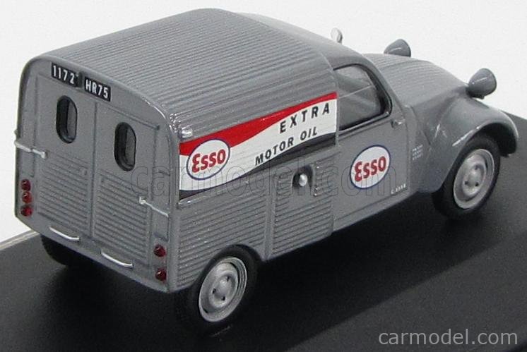 IXO-MODELS CLC110 Scale 1/43 | CITROEN 2CV VAN ESSO 1959 GREY