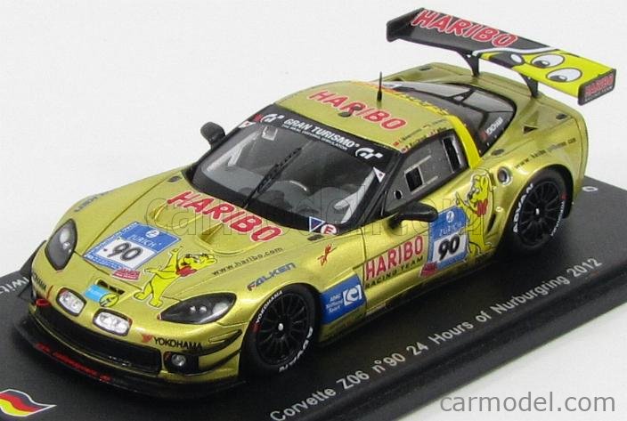 SPARK-MODEL SG029 Scale 1/43 | CORVETTE Z06 COUPE HARIBO N 90 24h ...