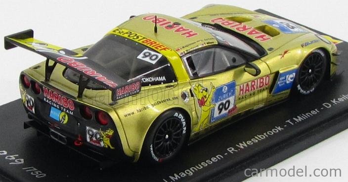 SPARK-MODEL SG029 Scale 1/43 | CORVETTE Z06 COUPE HARIBO N 90 24h ...