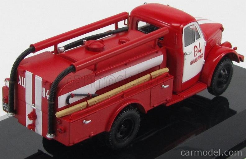 SPARK-MODEL 105108 Scale 1/43 | GAZ GAZ-51A TANKER TRUCK FIRE ENGINE ...