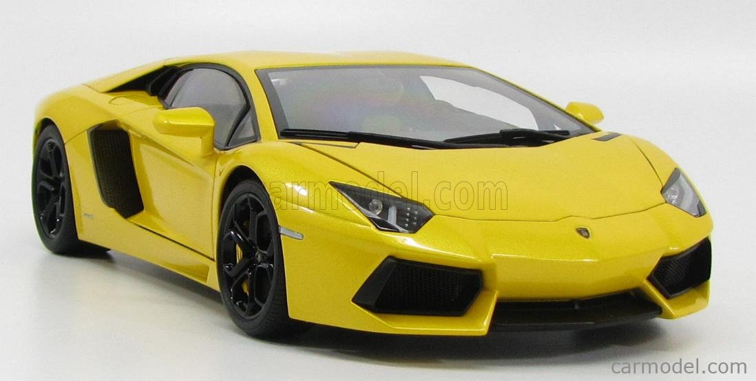 AUTOART 74664 Escala 1/18 | LAMBORGHINI AVENTADOR LP700-4 2011 GIALLO ...