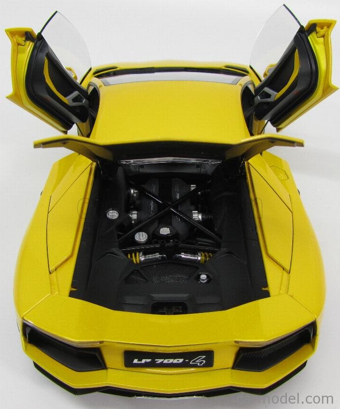 AUTOART 74664 Escala 1/18 | LAMBORGHINI AVENTADOR LP700-4 2011 GIALLO ...