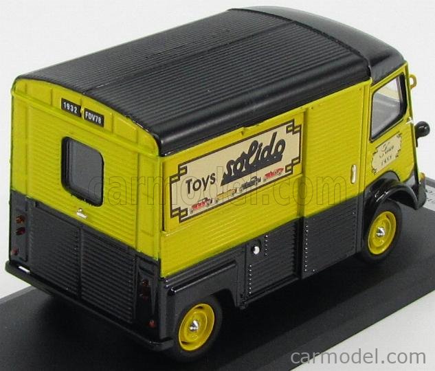 SOLIDO 143080 Scale 1/43 | CITROEN HY VAN PUBLICITAIRE 80th ANNIVERSARY ...