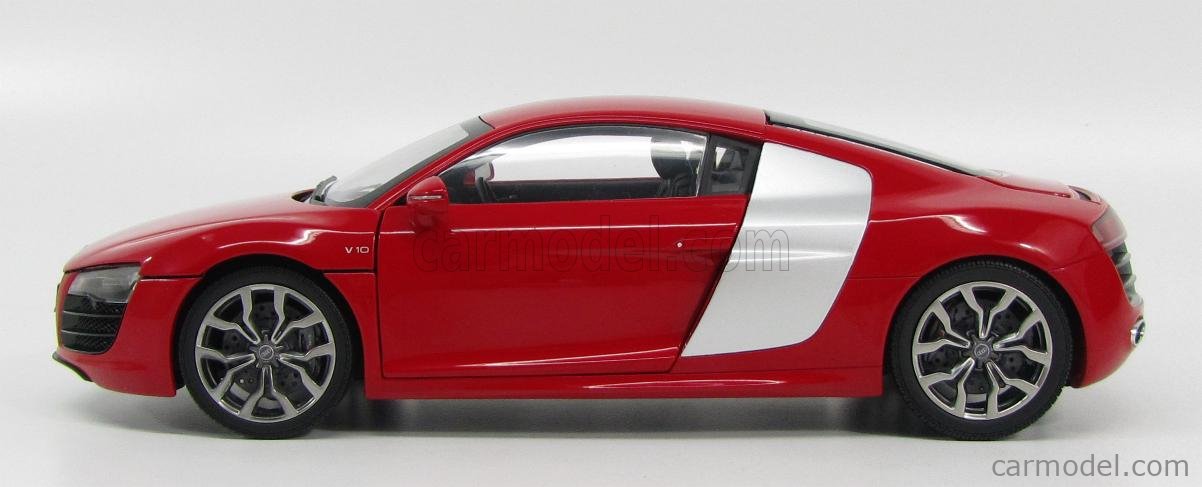 KYOSHO 09216RR Scale 1/18 | AUDI R8 5.2 FSI V10 QUATTRO 2009 BRILLANT ...