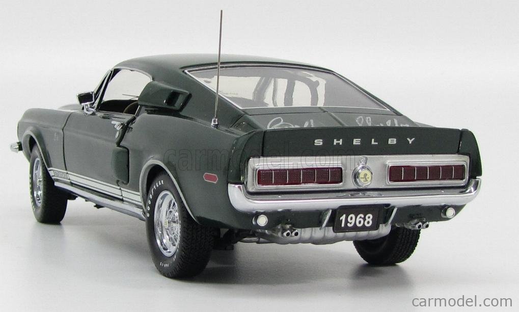 FRANKLIN MINT B11C586 Escala 1/24 | FORD USA SHELBY MUSTANG GT500 1968 ...