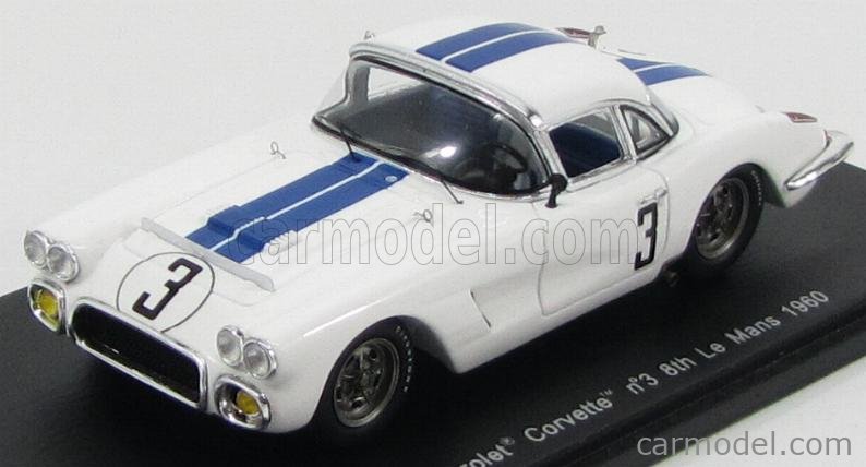 SPARK-MODEL S1539 Scale 1/43 | CHEVROLET CORVETTE COUPE N 3 8th 24 h LE ...
