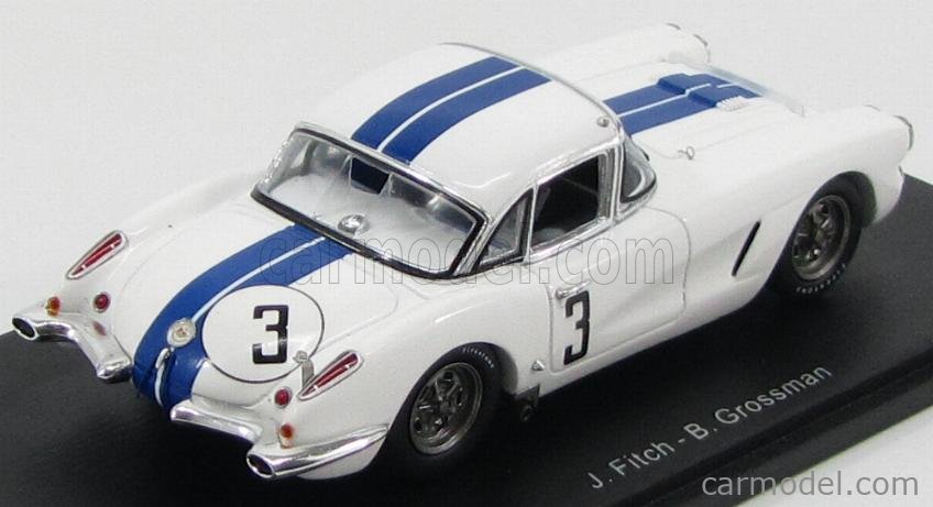 SPARK-MODEL S1539 Scale 1/43 | CHEVROLET CORVETTE COUPE N 3 8th 24 h LE ...