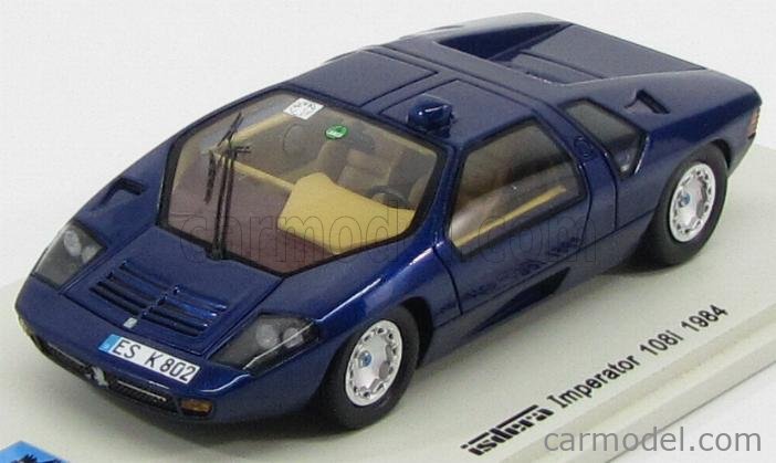 SPARK-MODEL S2230 Echelle 1/43 | ISDERA IMPERATOR 108i COUPE 1984 DARK BLUE