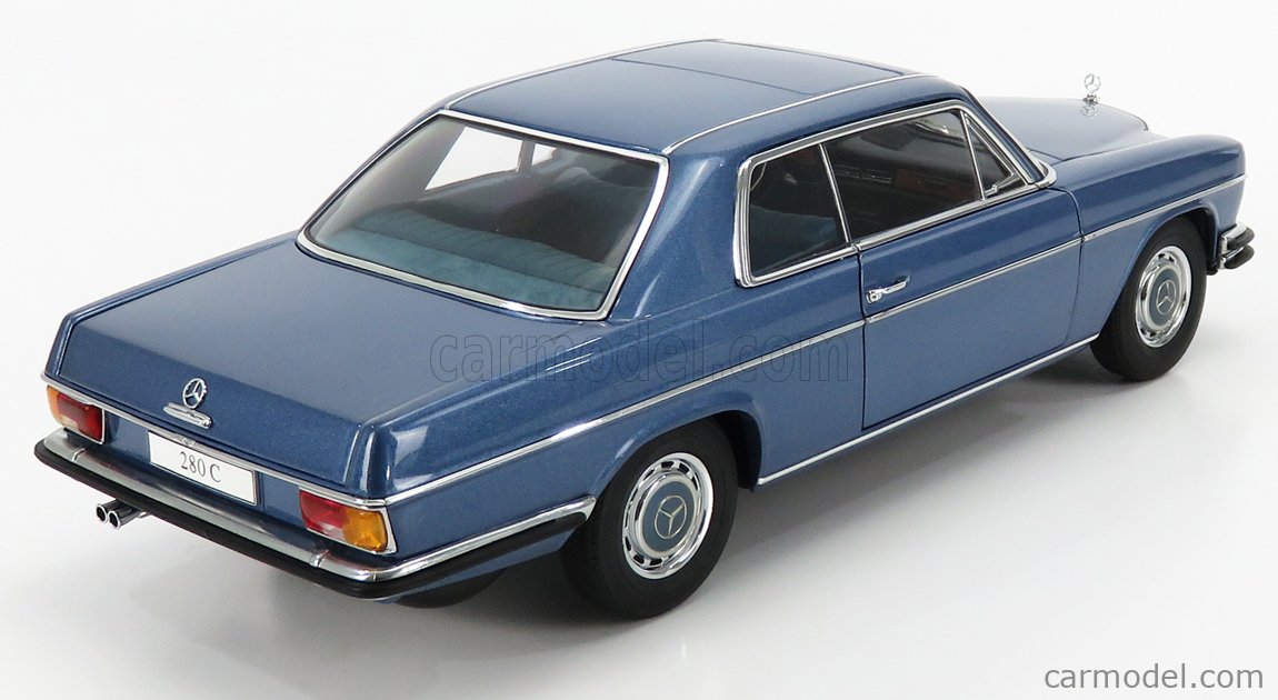 AUTOART 76187 Scale 1/18 | MERCEDES BENZ 280C/8 COUPE 1968 LIGHT BLUE MET