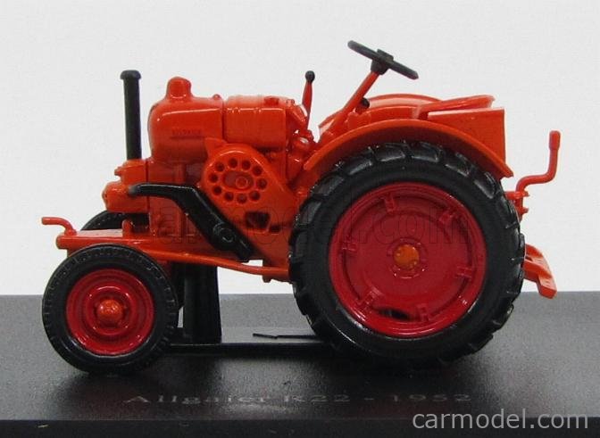 EDICOLA TRACOL033 Scale 1/43 | ALLGAIER R22 TRACTOR 1952 ORANGE